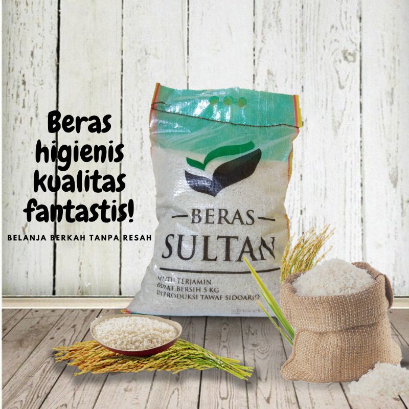 Jual BERAS HIGIENIS SULTAN 5KG | Shopee Indonesia