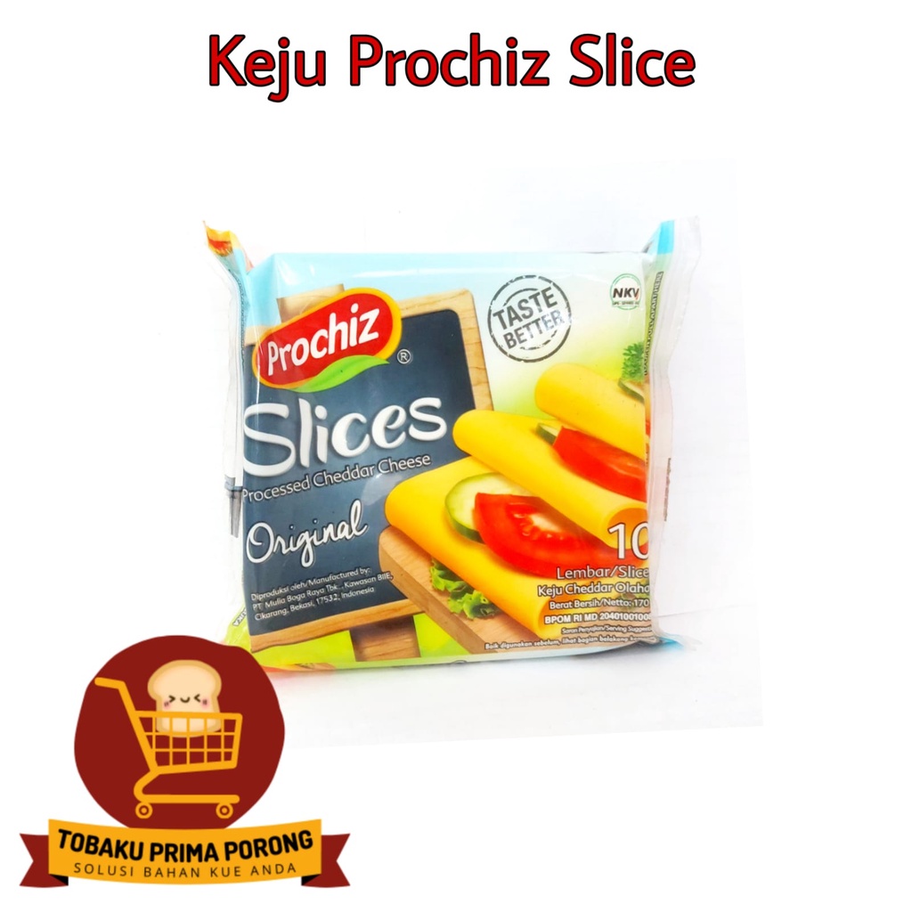 Jual PROCHIZ CHEDDAR SLICE ORIGINAL - 10 LEMBAR | Shopee Indonesia