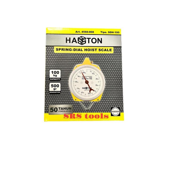 Jual HASSTON 4560-008 Timbangan Gantung 100 kg Model Jarum per Bulat ...