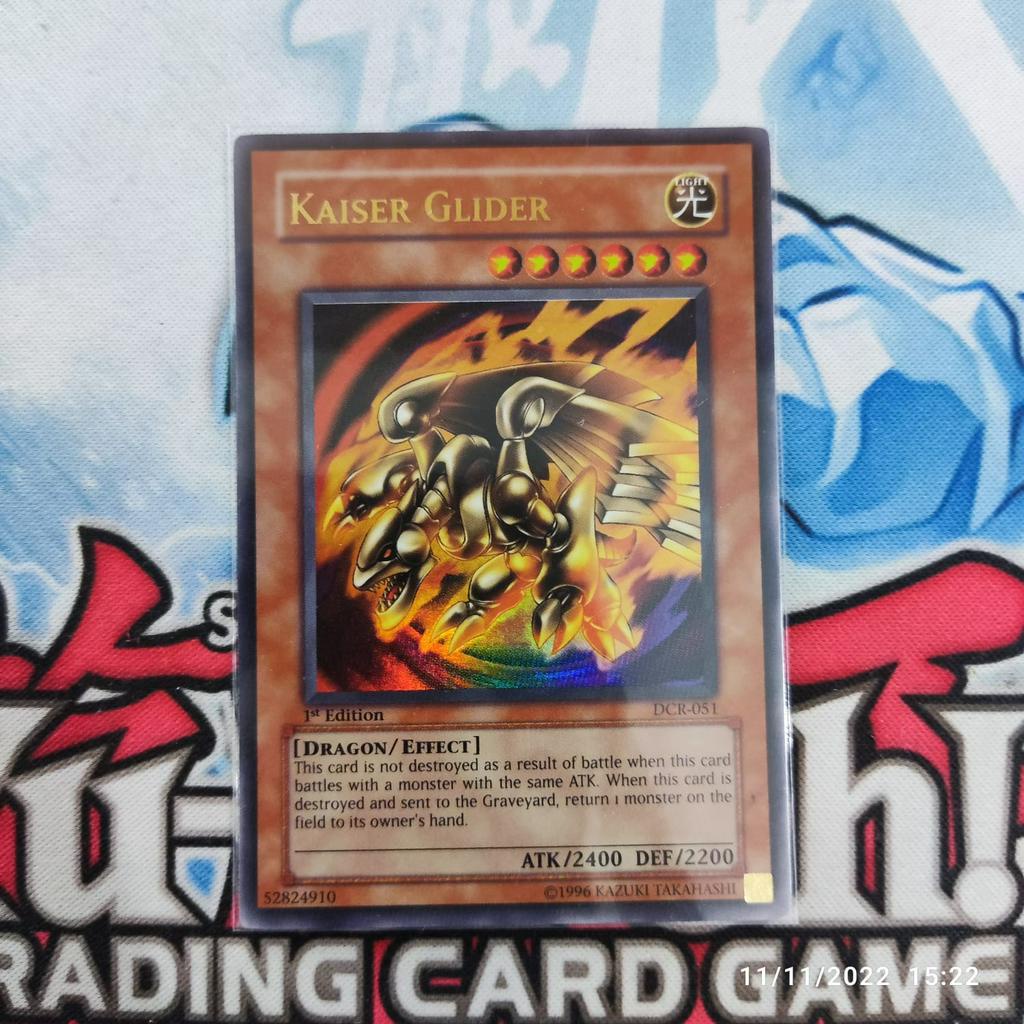 Jual yugioh kaiser glider DCR ultra rare 1st original | Shopee Indonesia