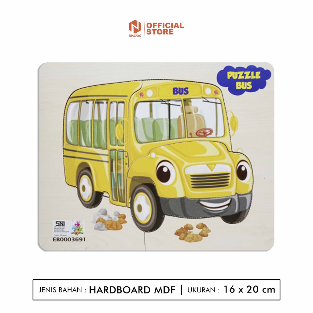 Jual Puzzle Edukasi Anak / Puzzle Kayu / Mainan anak Seri Transportasi ...