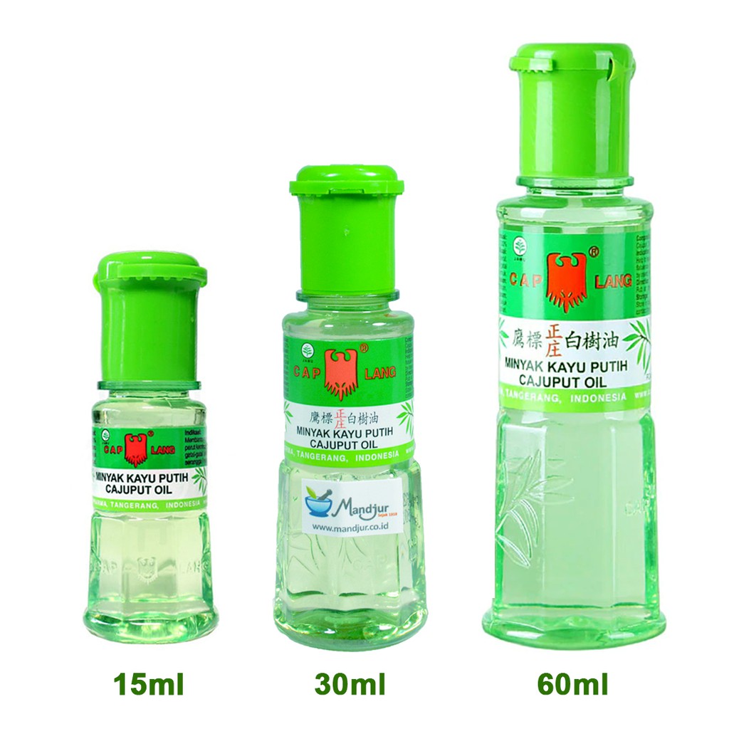 Jual Minyak Kayu Putih Cap Lang 15ml, 30ml dan 60ml | Shopee Indonesia