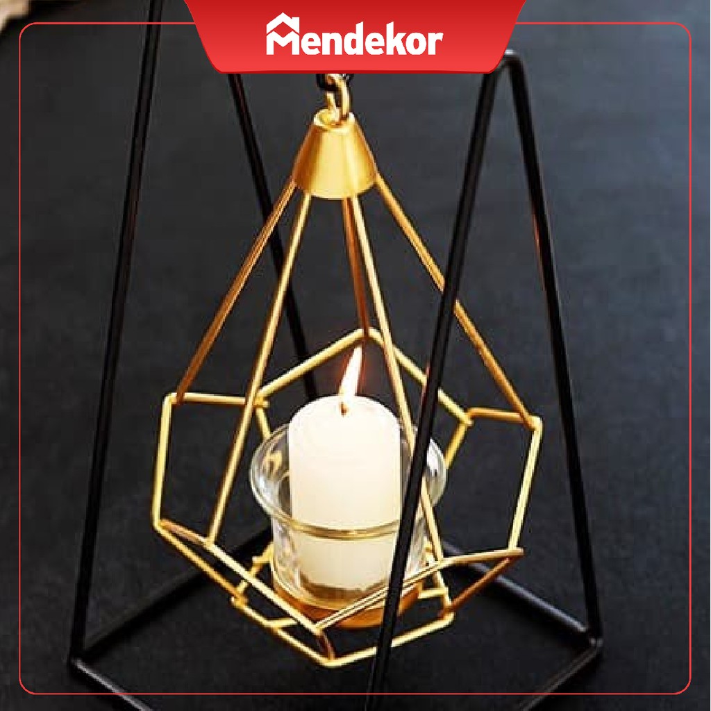 Jual Tempat Lilin Aromaterapi Meja Hiasan Pajangan Emas Meja Unik ...