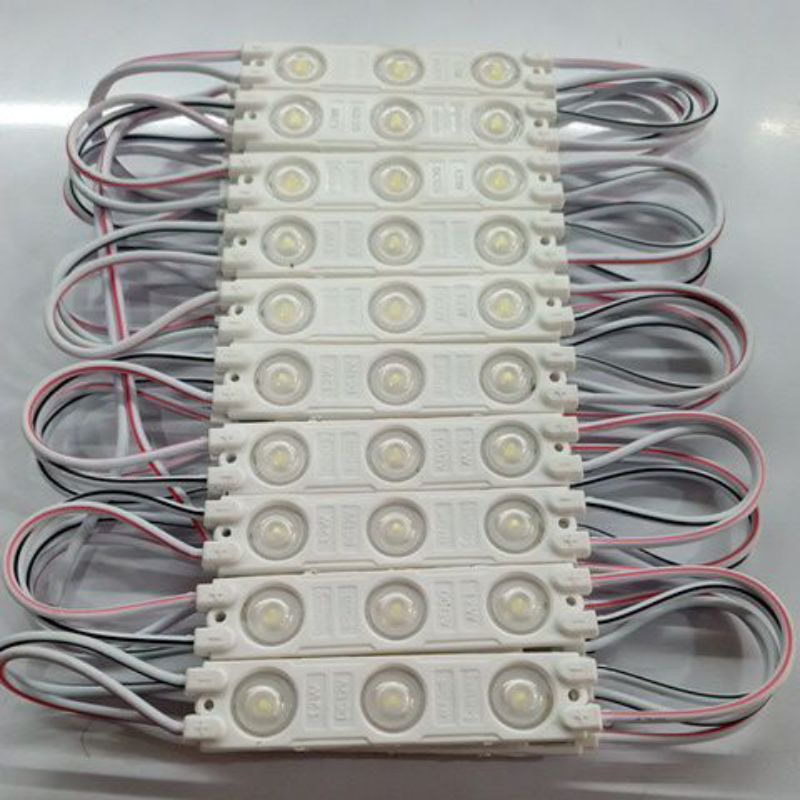 Jual lampu led modul samsung 3 mata DC 12V 1.5W putih | Shopee Indonesia