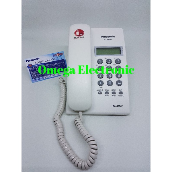 Jual Panasonic KX-T7703 - Pesawat Telepon Rumah Kantor Single Line 7703 ...