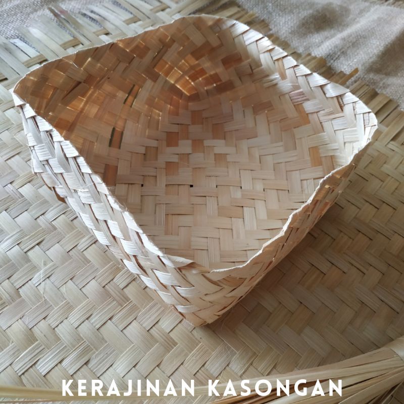 Jual Besek Anyaman Bambu 30cm Satuan|Hampers|Hantaran|Hadiah||Parcel ...
