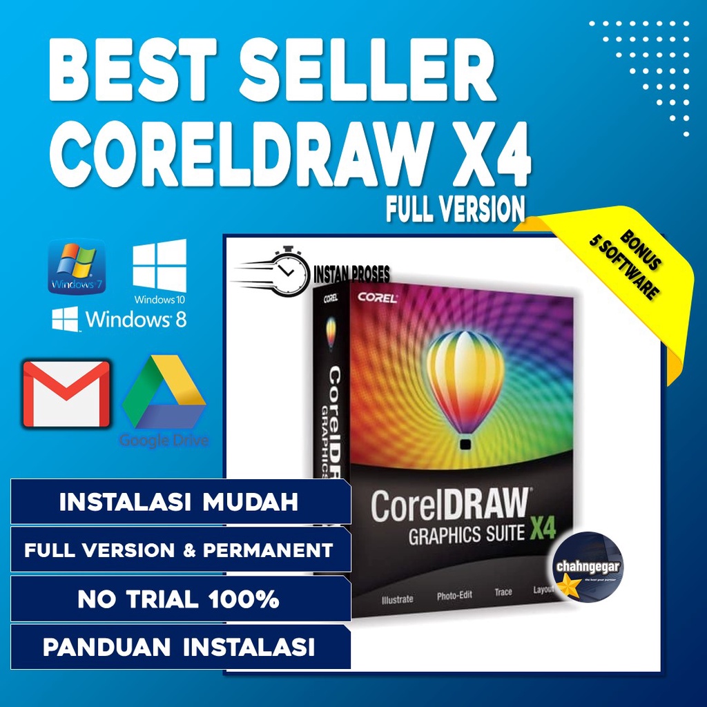 Jual CorelDRAW Graphics Suite X4 Final | Software Design Corel Draw 2024 2022 2021 Corel 2020 X7 ...