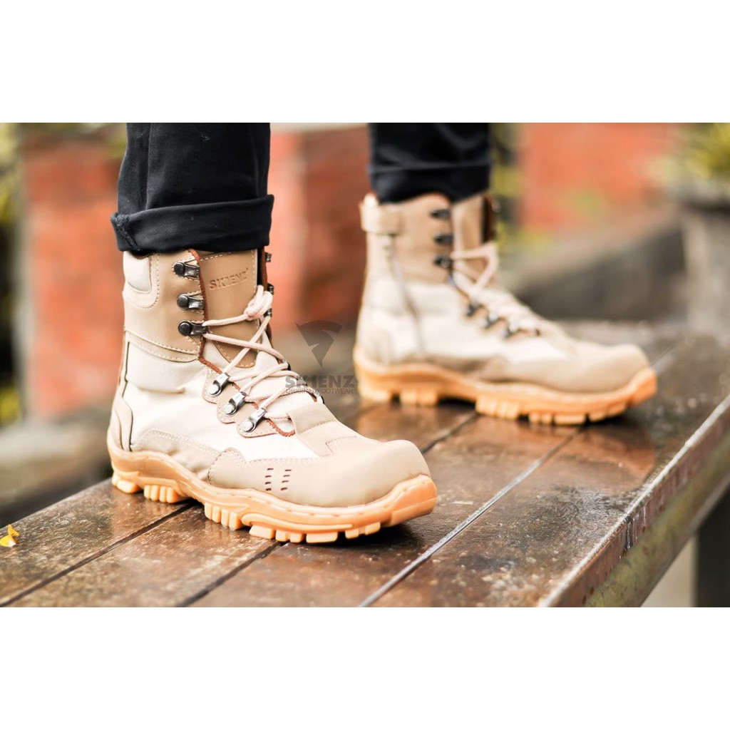 Jual Sepatu khusus biker original almost indicator safety ujung besi ...