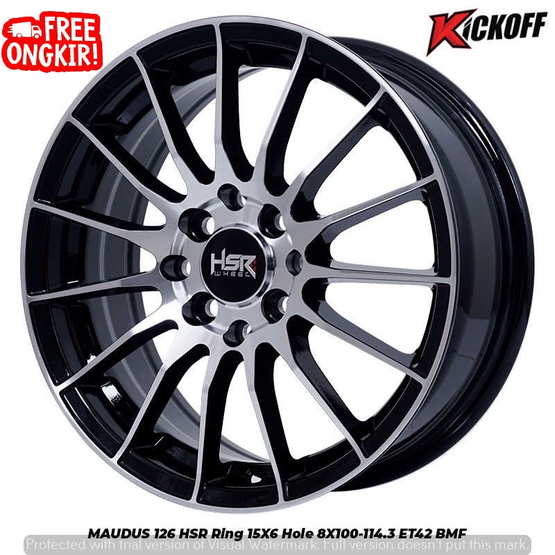 Jual Velg Racing HSR MAUDUS Ring 15 Pelek Mobil Avanza Xenia Livina Jazz Yaris Vios City ...
