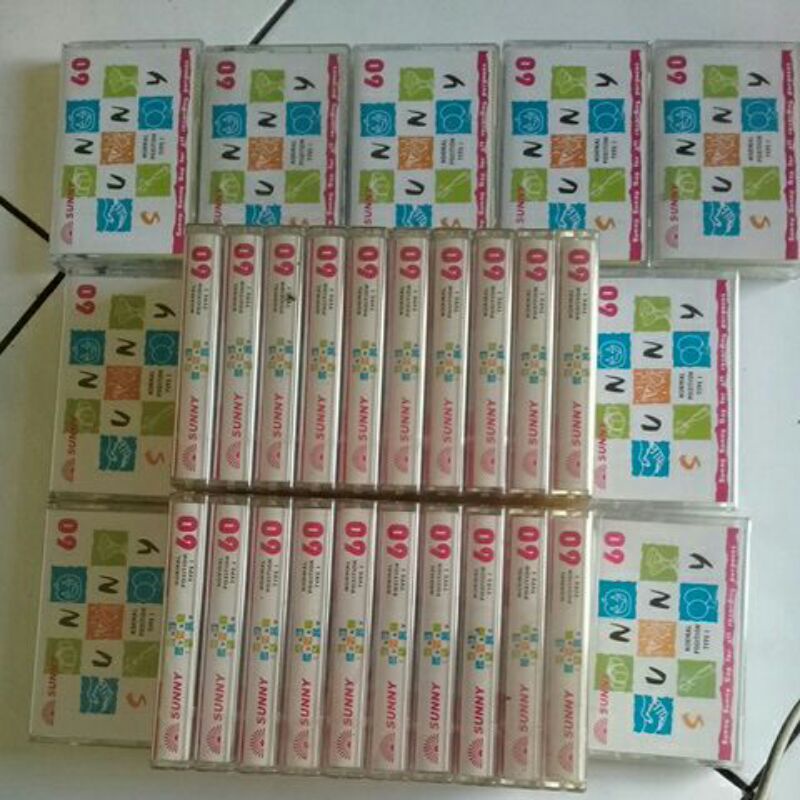 Jual Kaset pita recorder kosong segel C 60, C60 dan C 90, C90 | Shopee Indonesia