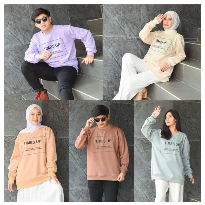 Jual WOMEN SWEATER (TIMES UP) | Shopee Indonesia
