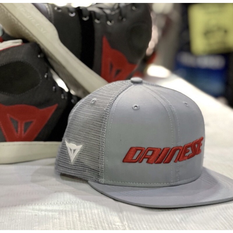 Jual Topi motor non original Logo Danes Merah Grey Cap Premium Kualitas ...