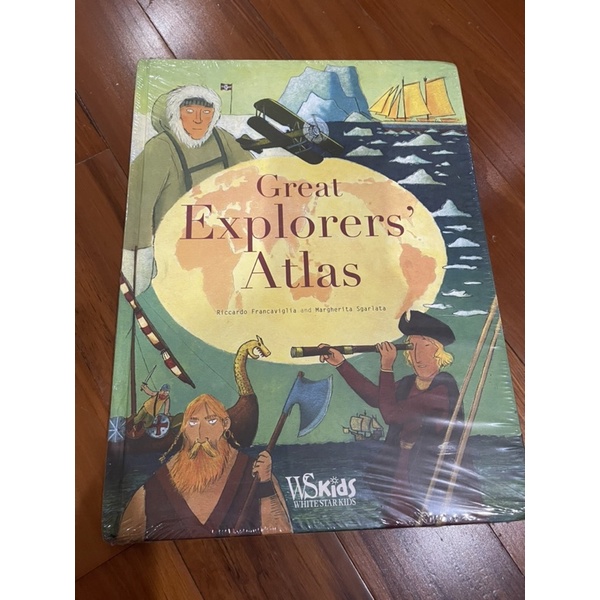 Jual Great explorers Atlas white star kids (minor bump) | Shopee Indonesia