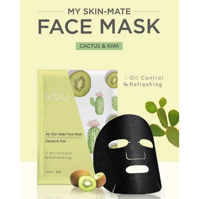 Jual YOU Masker My Skin Matte Facial Mask | Shopee Indonesia