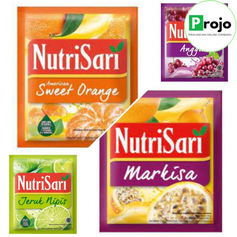 Jual Nutrisari Minuman Rasa Sweet Orange, Markisa, Jeruk Nipis, dan ...