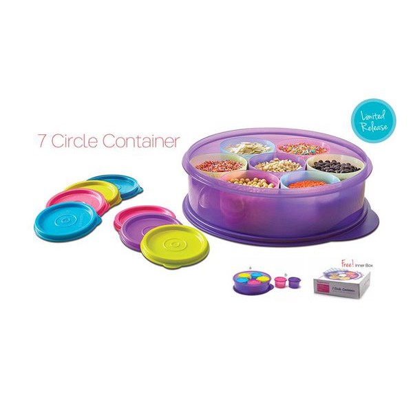 Jual Tupperware 7 Circle Container | Shopee Indonesia