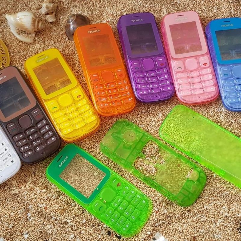 Jual casing tulang nokia n100 n 100 n101 n 101 semi transparan trans ...