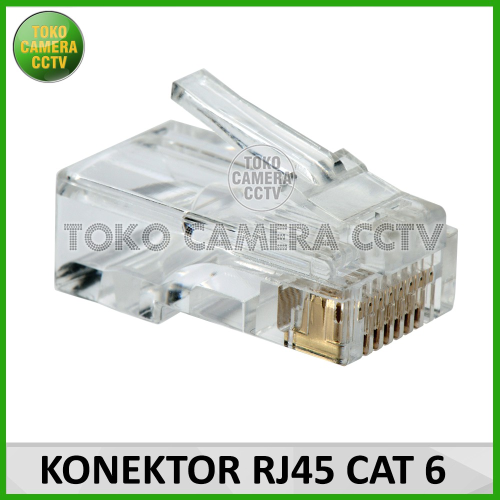 Jual RJ45 CAT 6 KONEKTOR LAN CAT6 ECER SATUAN | Shopee Indonesia
