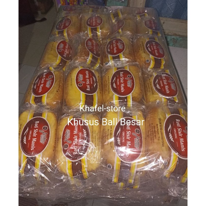 Jual Roti Sisir Manis Jordan Bakery Original 75gx5 bungkus Khusus Ball ...