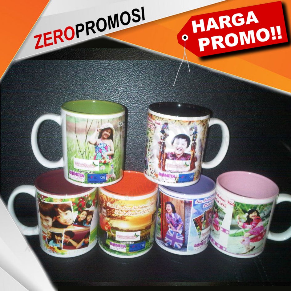 Jual Mug warna dalam cetak custom foto dan logo | Shopee Indonesia