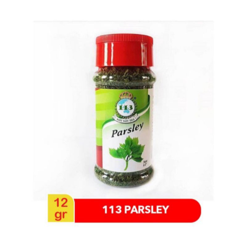 Jual 113 Bumbu Masak Bubuk Daun Kering Parsley (12 gr). | Shopee Indonesia