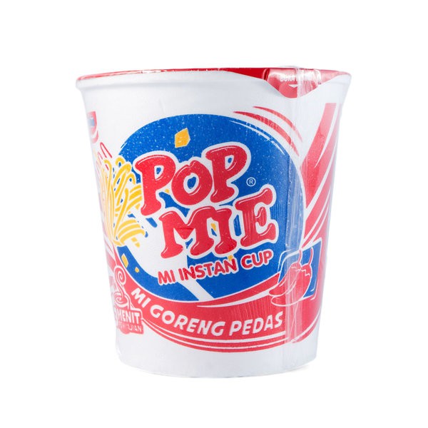 Jual POP MIE Mie Instant Cup Mie Goreng Pedas 75gr | Shopee Indonesia