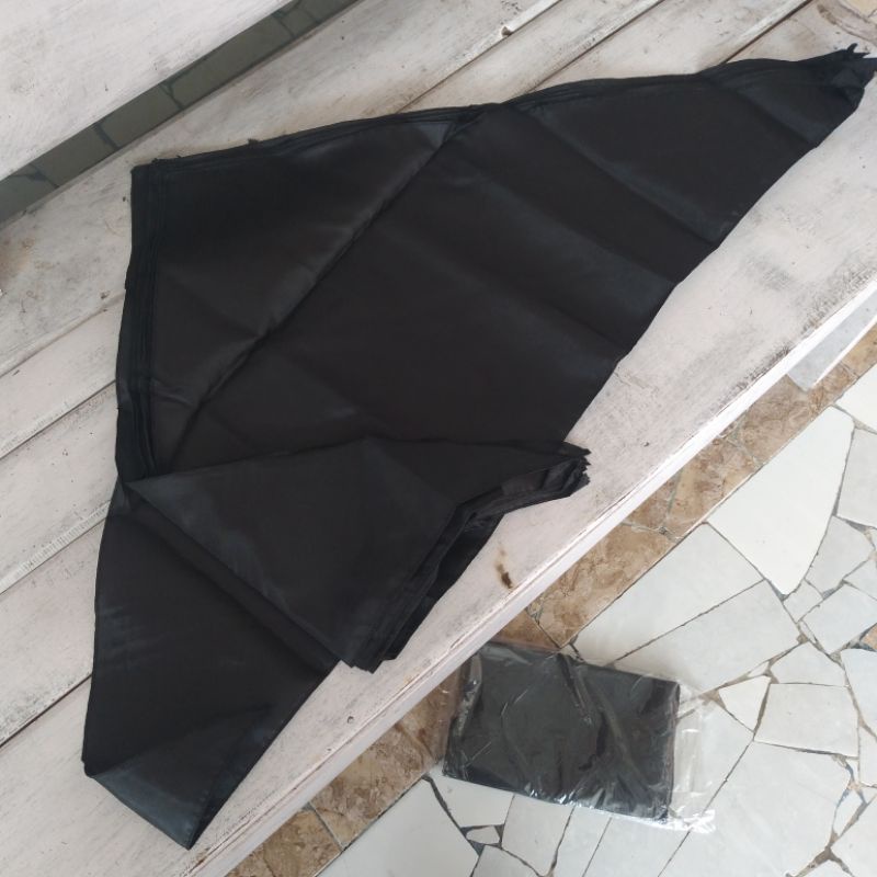 Jual Syal hitam polos slayer -+ 65cm satuan | Shopee Indonesia