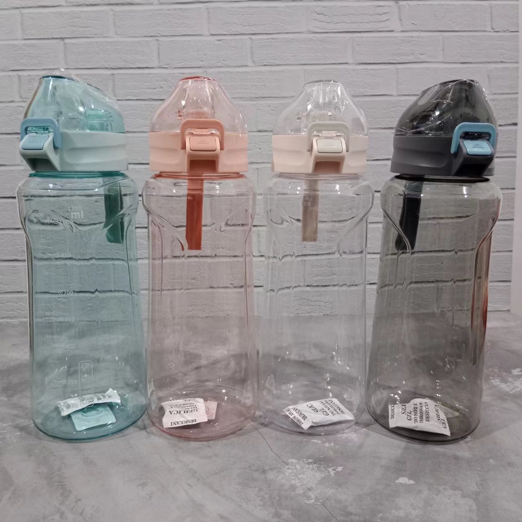 Jual Botol Minum Plastik Tenteng Klik, Lock, Tutup Putar I Botol Minum ...