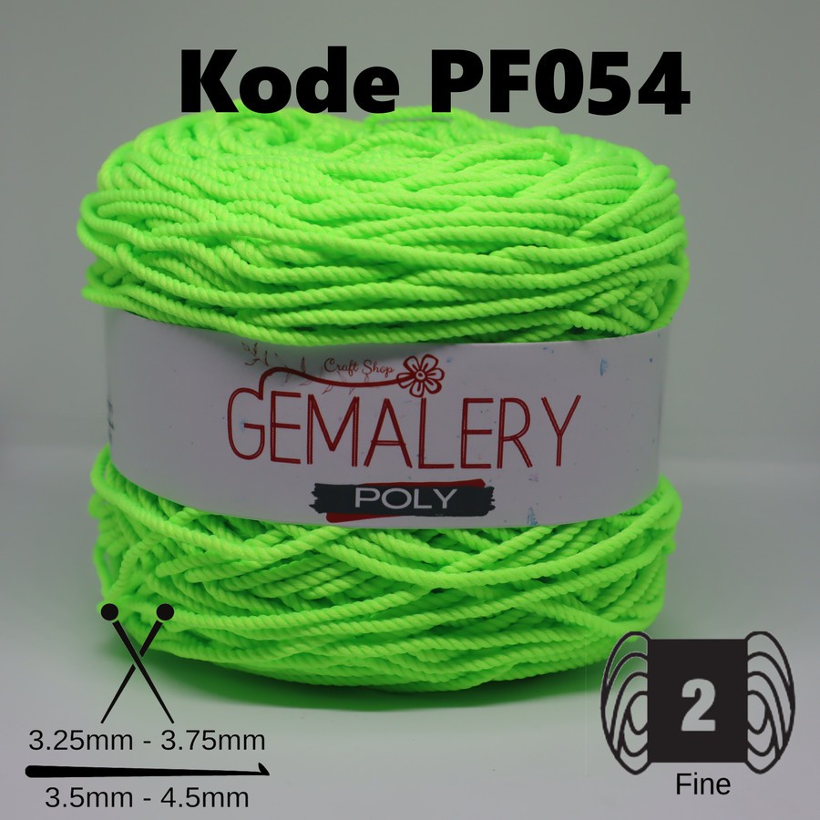 Jual Benang Rajut Polyester Big Ply / Poly Besar / D30 - Part 1 ...