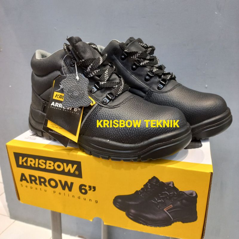 Jual Sepatu Safety KRISBOW ARROW 6INC | Shopee Indonesia