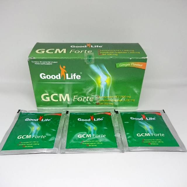 Jual GCM forte good life perbox vitamin tulang dan sendi | Shopee Indonesia