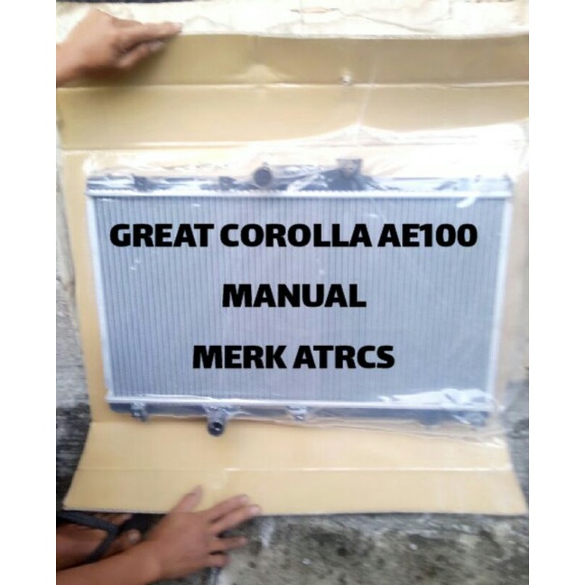 Jual Radiator Toyota Great Corolla AE100 MANUAL ATRCS | Shopee Indonesia