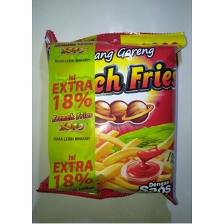 Jual snack jadul makanan ringan french fries 2000 snack kentang saos ...