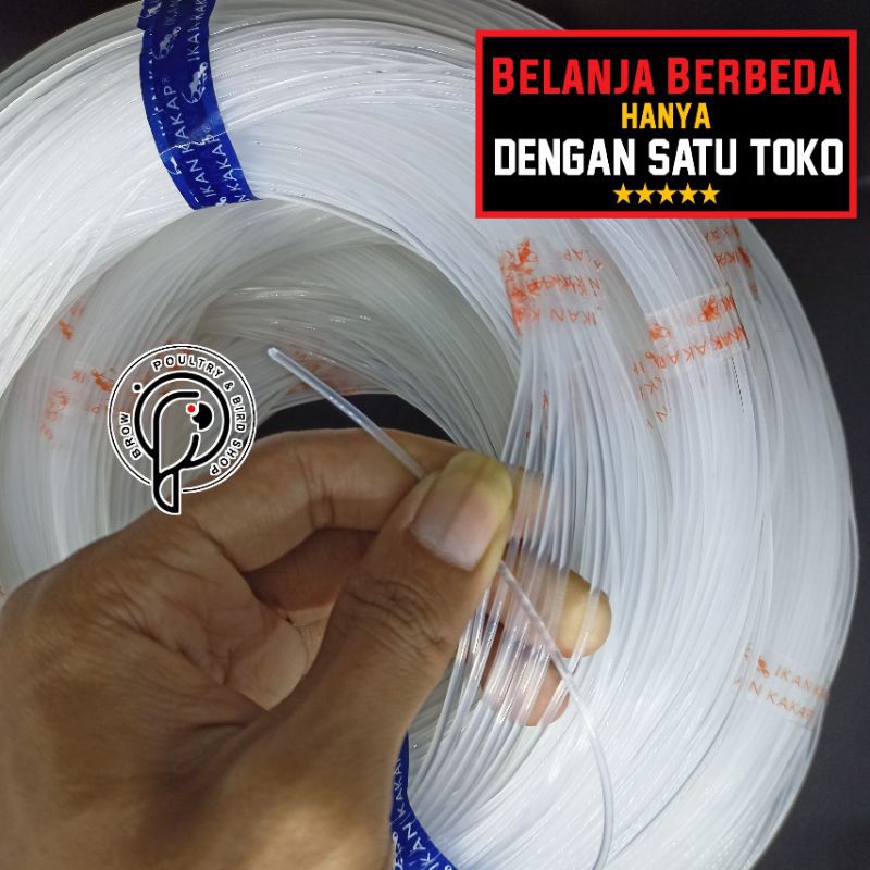 Jual SENAR LAYANGAN GAPANGAN UK 5000 SENAR BENING CAP IKAN KAKAP ...