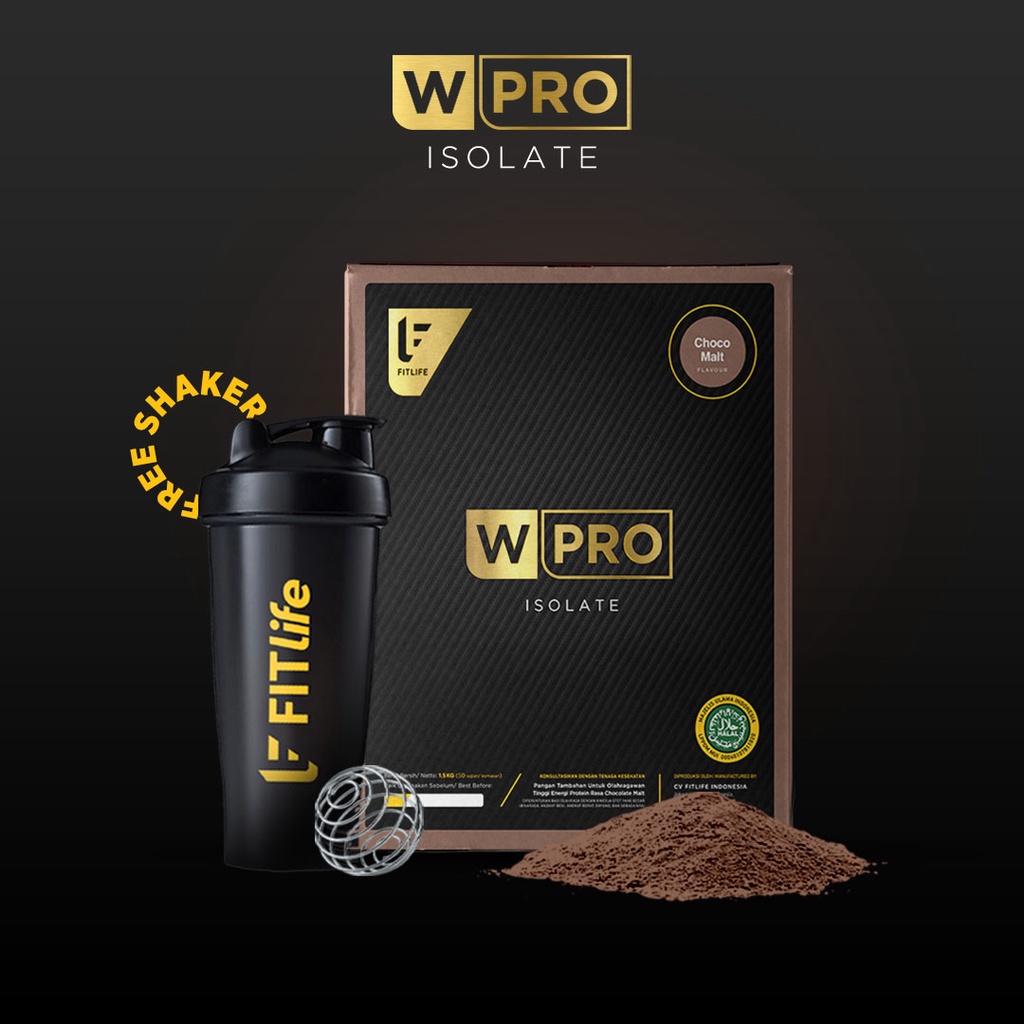 Jual FITLIFE WPRO ISO | WHEYPRO 3,3lbs Whey Protein Isolate BPOM HALAL ...