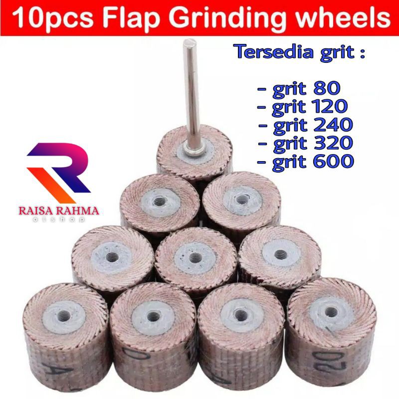 Jual Mata Gerinda Tuner Amplas Mini Sander Flap Wheel Grinding ...
