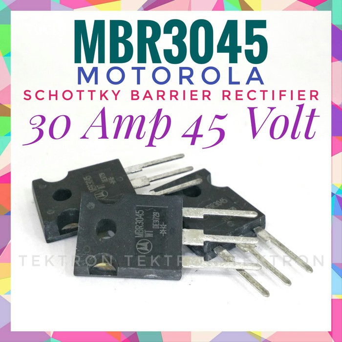 Jual MBR3045 Schottky Barrier Rectifier, diode, 30A 45V | Shopee Indonesia
