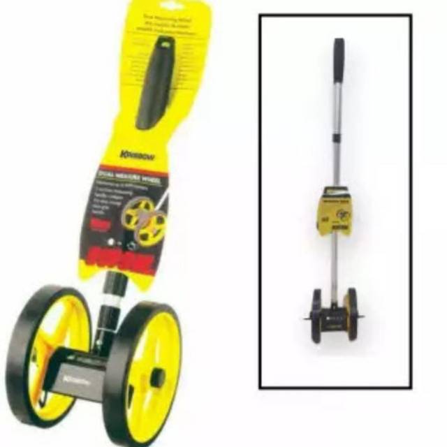 Jual Krisbow Meteran Dorong 2 Roda Measuring wheel alat ukur Krisbow ...