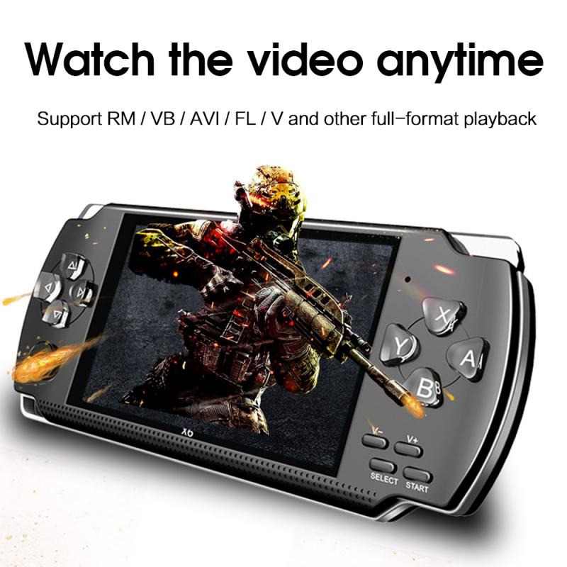 Jual 4.3 Inch LCD Handheld Game Player X6 X1 8GB Pocket Game Console 5. ...