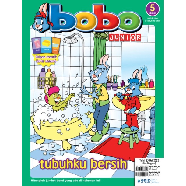 Jual Majalah Anak BOBO JUNIOR NO. 5 edisi MEI 2022 | Shopee Indonesia