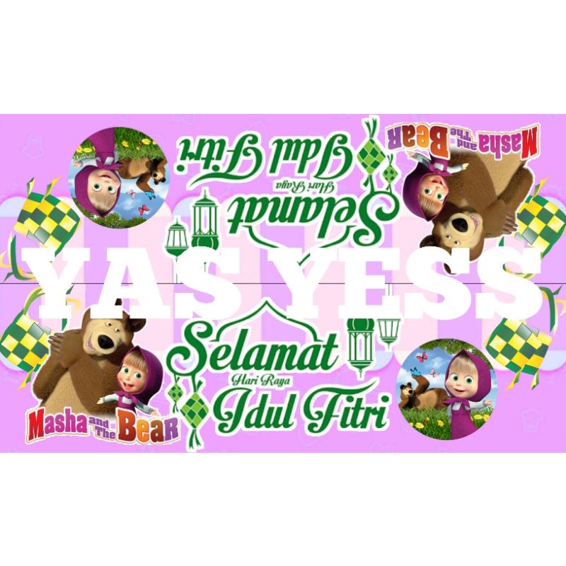 Jual isi 10 Amplop Plastik Snack Idul Fitri Wadah Jajan Label Lebaran ...