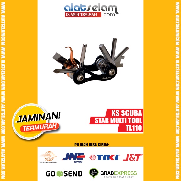 Jual XS SCUBA Multi Tool Scuba TL110 / Kunci Valve Tabung Dan Peralatan ...