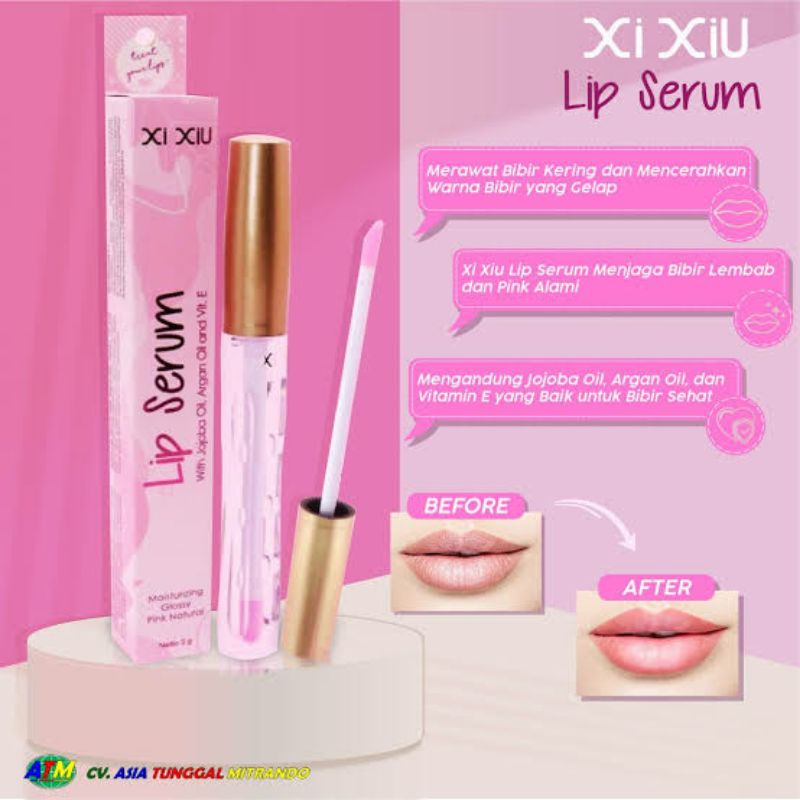Jual XIXIU LIP SERUM / LIPGLOSS BENING / LIPGLOSS CAIR (READY) | Shopee ...