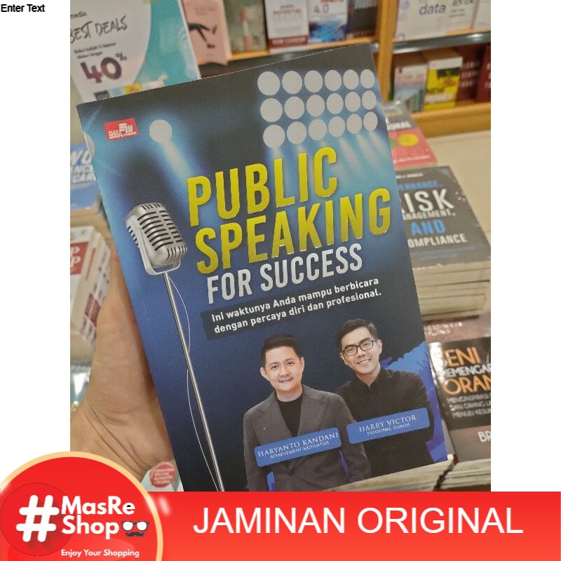 Jual BUKU PUBLIC SPEAKING FOR SUCCESS | Shopee Indonesia