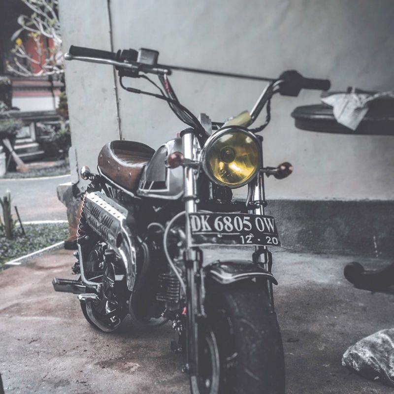 Jual STANG CB PALANG TINGGI STIR TRAIL JADUL SCRAMBLER HONDA CT CHROME ...