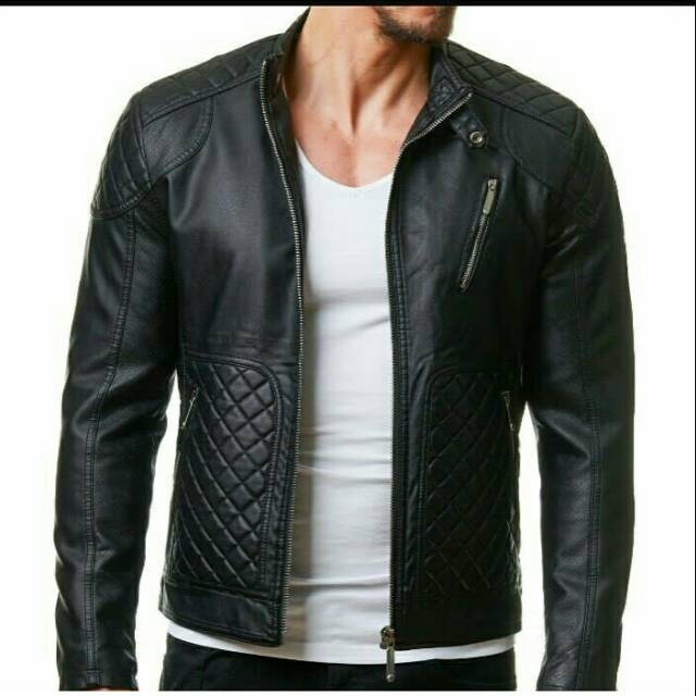 Jual JAKET KULIT ASLI PRIA / JAKET KULIT ORIGINAL COWOK MODEL SEMI ...