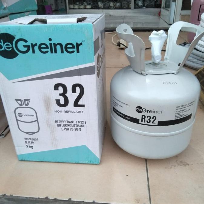 Jual Freon deGreiner R32 tabung kecil 3kg | Shopee Indonesia