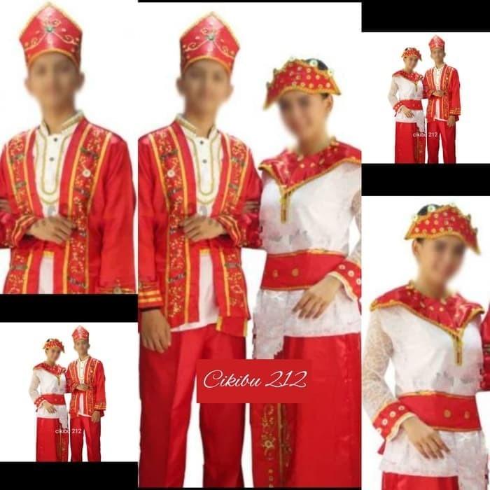 Jual Clothes Baju Adat Ambon Dewasa // Adat Maluku Dewasa | Shopee ...