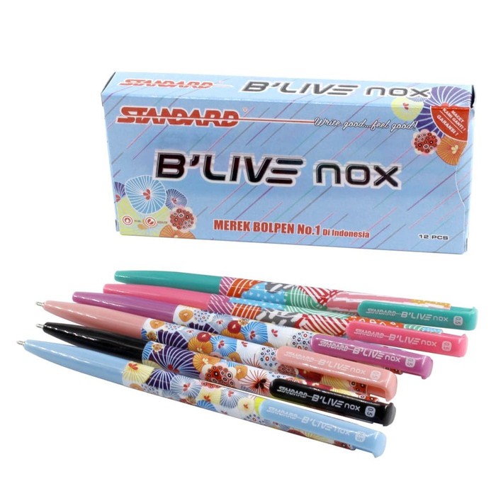 Jual Pulpen Standard Blive Nox 0.5 (12pcs) | Shopee Indonesia