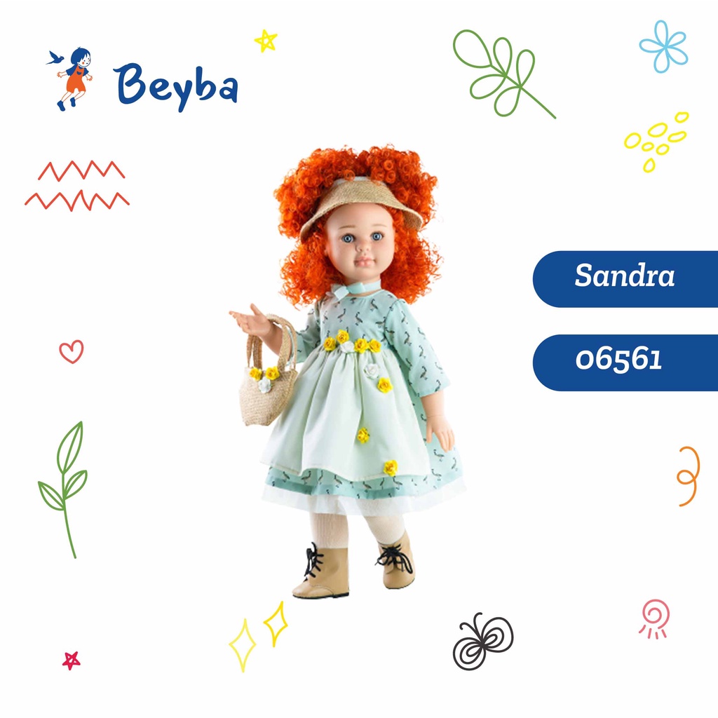 Jual BEYBA Paola Reina Las Reinas Sandra doll 60 cm mainan boneka jumbo ...